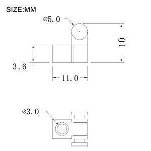 MAXCHEER Roller Guitar String Trees Guides Retainer for Fender Strat Stratocaster Tele Telecaster Electric Guitar，Pack of 4 (Gold)