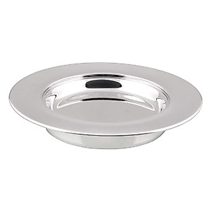 Mayur Exports Communion Ware Holy Wine Serving Tray with A Lid & A Stacking Bread Plate with A Lid + 40 Cups - Stainless Steel (Mirror/Silver)