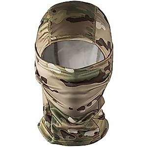OneTigris Tactical Hood Headwear Balaclavas Full Face Mask (Multicam, Large)