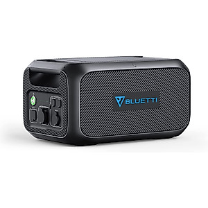 BLUETTI Expansion Battery B230, 2048Wh LiFePO4 Battery Pack for Power Station AC180 AC200MAX AC200L AC200P AC70 EP500Pro, DC Power Source w/ 100W USB-C, Extra Battery for Home, Emergency, Road Trip