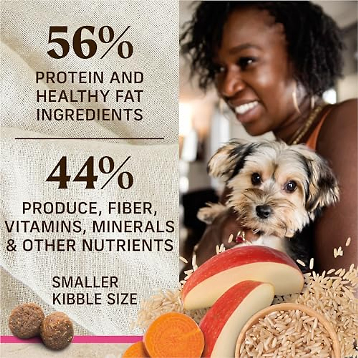 Merrick Healthy Grains Premium Dry Dog Food for Small Dogs, Wholesome and Natural Kibble, Small Breed Recipe - 12.0 lb. Bag