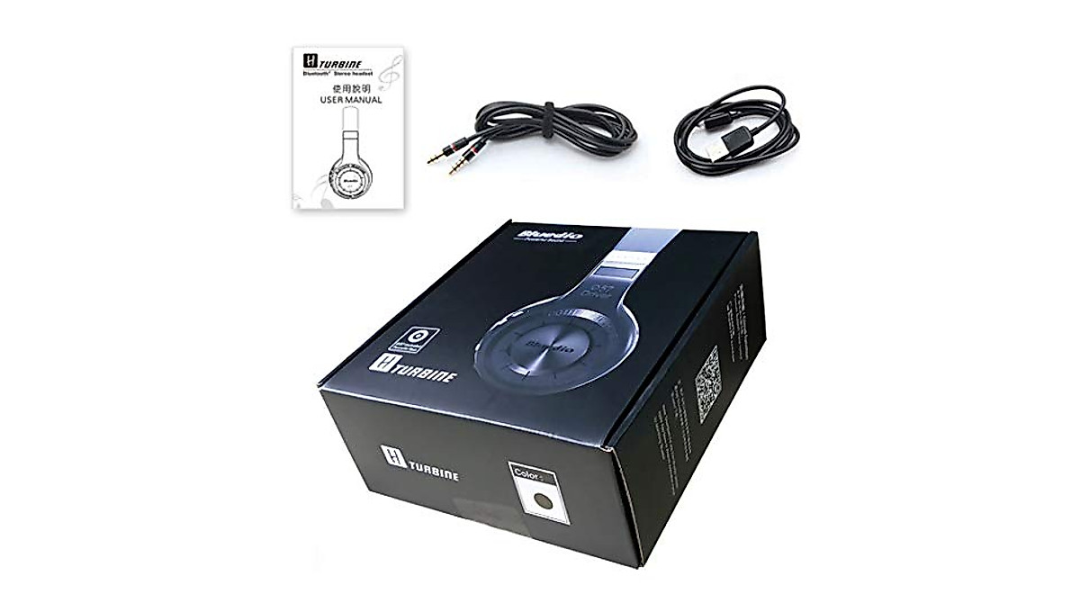 Bluedio HT Turbine Wireless Bluetooth Headphones - Deep Bass, 40H Play