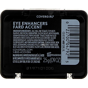 CoverGirl Eye Enhancers 1 Kit Shadow, Sterling Blue [600] 0.09 oz (Pack of 2)