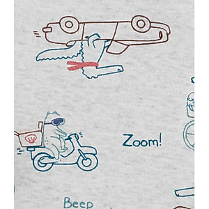 Carter's 3-Piece Giraffe Little Short Set (Grey Multi, 12 Months)