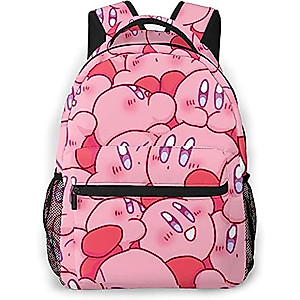 Kir_by Backpack Laptop Travel backpacks Durable Waterproof for School College Student