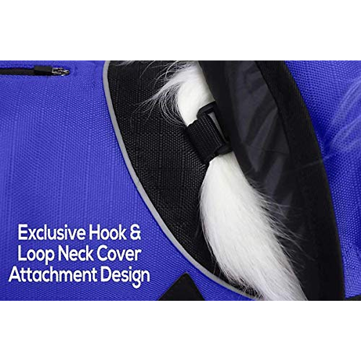 Derby Originals Ruff Pup 1200D Ripstop Waterproof Reflective Winter Dog Coat with Neck Cover and Harness Compatible Opening 220G - 17