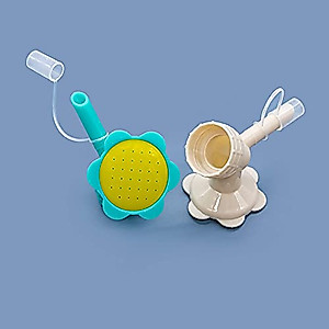 AUEAR, Plastic Bottle Watering Dual Head Spout Bottle Cap Sprinkler Plant Bonsai Bottle Cap Sprinkler for Indoor Seedlings Plant Garden Tool (3 Pack)