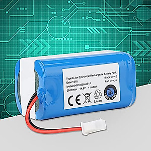 SYH&AQYE 14.8V 2800Mah Replacement Battery, Compatible with A4s, A4s pro, A6, A7, A8, A9 Robotic Vacuum Cleaners for N79S Robot Vacuum Cleaner