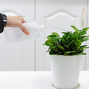 ink2055 Safety Wash Bottle,500ml Tattoo Diffuser Green Soap Supply Plants Watering Wash Squeeze Bottle White