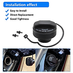 Gas Cap Fit For Porsche 911/Boxster/986/987/996/997/Cayman fuel Cap, 1997-2012 Porsche Boxster, 1998-2013 Porsche 911, 2006-2012 Porsche Cayman Fuel Cap Replace 99620124103 Porsche Gas Cap Tether