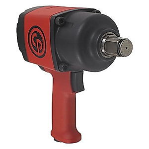 Chicago Pneumatic CP7773 Air Impact Wrench (1 Inch), Air Impact Gun Industrial Repair & Assembly Tool, Pistol Handle, Twin Hammer, Max Torque Output 1200 ft. lbf/1630 Nm, 6300 RPM