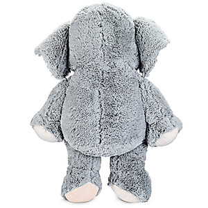 IKASA Giant Elephant Stuffed Animal Plush Toys Soft Gifts (Gray, 39 inches)
