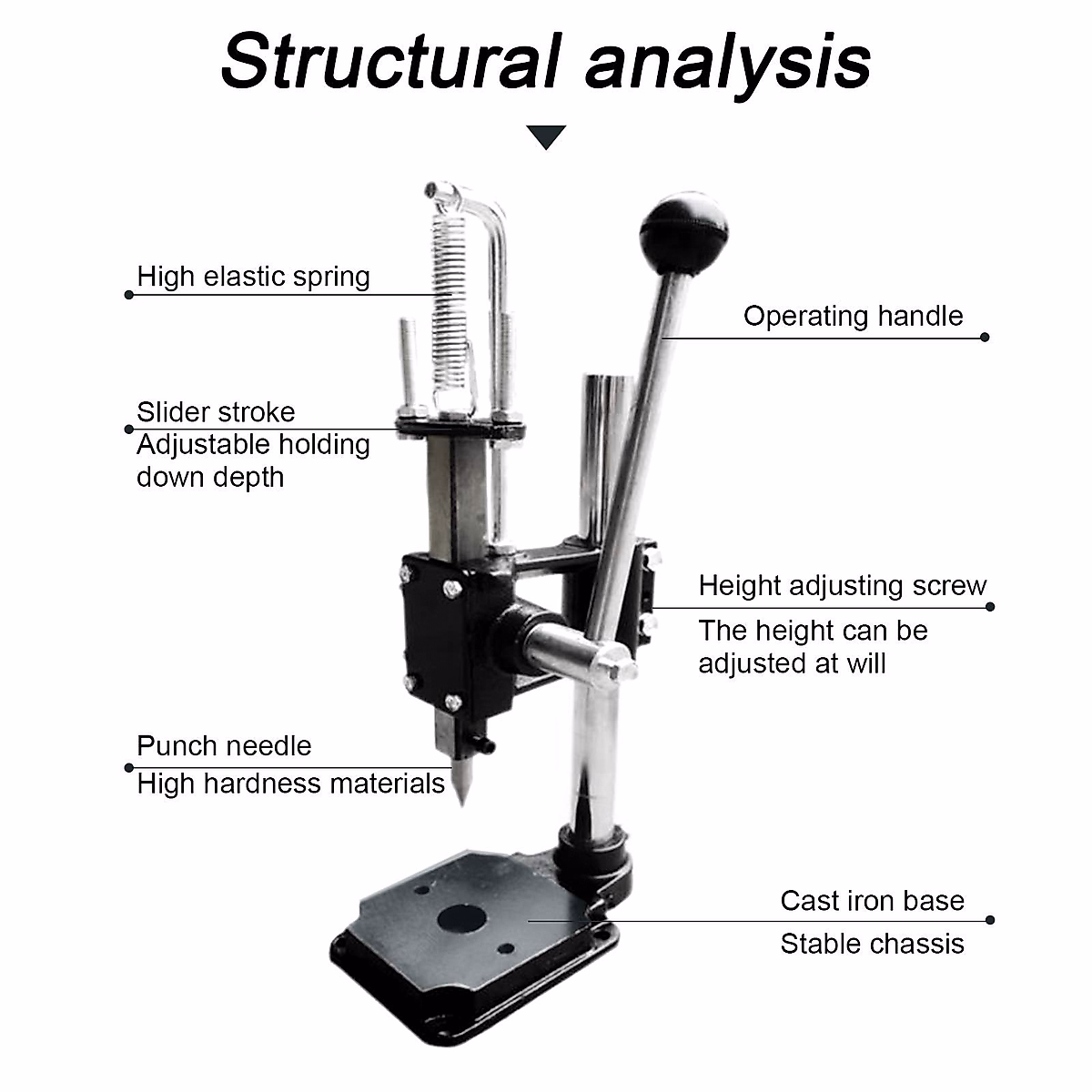 JIAWANSHUN Oyster Shucker Manual Oyster Shucking Machine Oyster Shell Opener Machine Oyster Opener Set Clam Opener Oyster Sheller Oyster Shucking Tool Seafood Tools