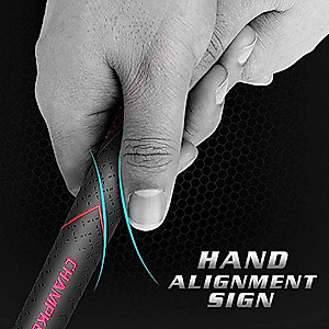 CHAMPKEY Premium Rubber Golf Grips 13 Pack | High Traction and Feedback Rubber Golf Club Grips | Choose Between 13 Grips with 15 Tapse and 13 Grips with All Kits