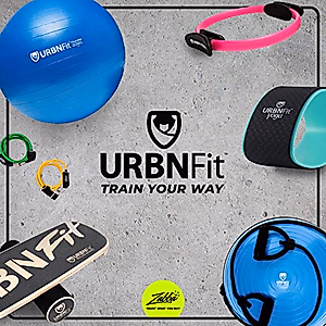 URBNFit Exercise Ball Chair Stand - 4-Piece Base for Yoga, Swiss, Stability and Office Balance Balls - Use for Sitting, Pregnancy Exercises or Gym Workout Routine