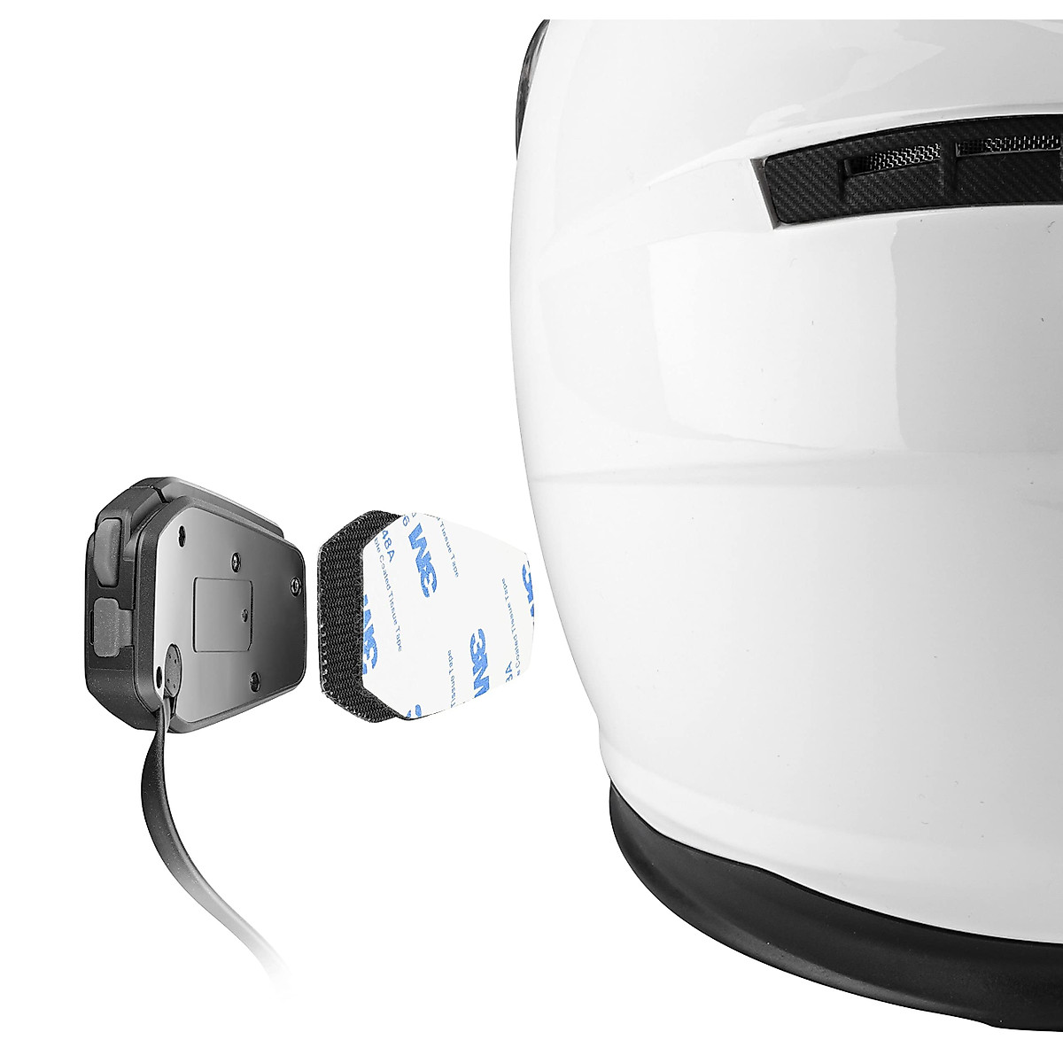 Interphone Cellularline, 2 Motorcycle Intercoms with Bluetooth and Mesh Communication, Model U-Com 16, Up to 4 Motors, Distance 1 Km, Compatible with Sena, OEM and GPS, Waterproof, Universal