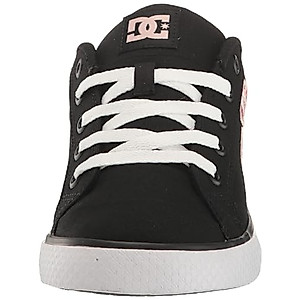 DC Women's Chelsea Low Top Casual Skate Shoe, Pink/Raspberry, 8.5