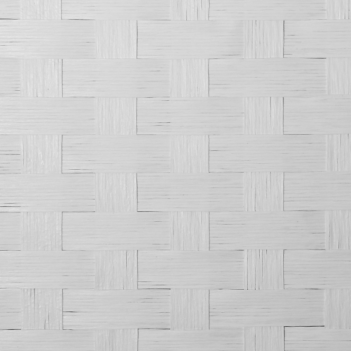 Red Lantern 2 ft. Short Woven Fiber Folding Screen - 4 Panel - White