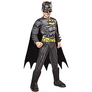 Rubies DC Comics Deluxe Boy's Batman Costume for Themed Parties and Halloween, X-Small