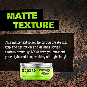 TIGI Bed Head Manipulator Matte Wax, 2 oz (Pack of 6)