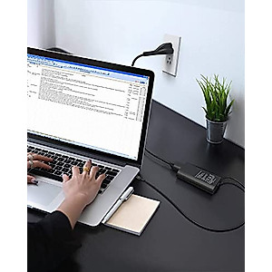 65W 60W USB-C Charger for Dell Laptop: Dell Latitude 5530 7430 5420 7420 5430 5520 7340 5540 7530, for Dell Inspiron 14 7420 7425 16 7620 2-in-1 XPS 13 9320 9305 Chromebook 3110 Type C AC Power Cord