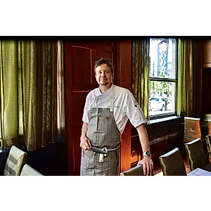 KAN Core Chef Knife 8-inch VG-10 67 layers Damascus Ambidextrous (Non-Hammered VG-10 Blade, Ebony Handle)