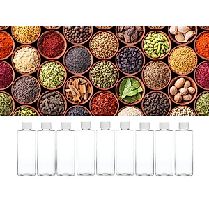 Cadet Home Solutions USA-Made Refillable Bottles (Plastic Screw-Top 3pack 4oz)