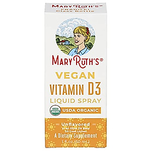 Mary Ruth's Organic Vitamin D3 Spray, 1 FZ