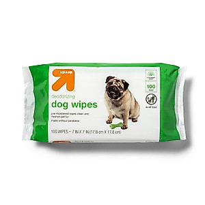 Up & Up Deodorizing Dog Wipes - 100 Count