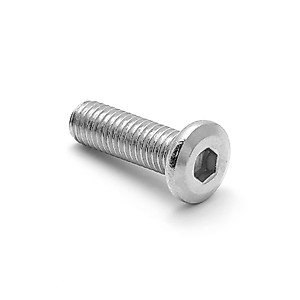 Biaungdo 30 Pcs M8x25mm Stainless Steel Flat Head Hex Socket Cap Bolts Screws Countersunk Connector Fastener