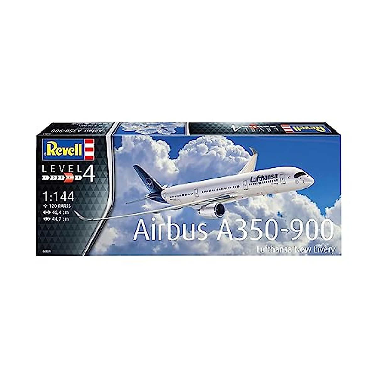 Revell 03881 1:144 Airbus A350-900 Lufthansa New Livery Plastic Model Kit