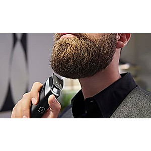 Philips Norelco Multigroom Series 5000 18 Piece, Beard Face, Hair, Body and Intimate Hair Trimmer for Men - NO BLADE OIL MG5910/49