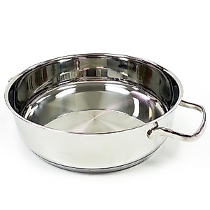 NUWAVE 3.5-quart Stainless Steel, Dishwasher-Safe, Induction-Ready Pot with Premium Tempered Glass Lid