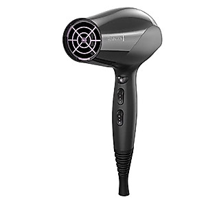 Remington D3190 Damage Protection Hair Dryer with Ceramic + Ionic + Tourmaline Technology, Black, 3 Piece Set, 1 Count (Pack of 1)