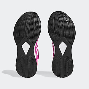 adidas Women's Duramo SL 2.0 Sneaker, Lucid Fuchsia/White/Beam Pink, 12.5