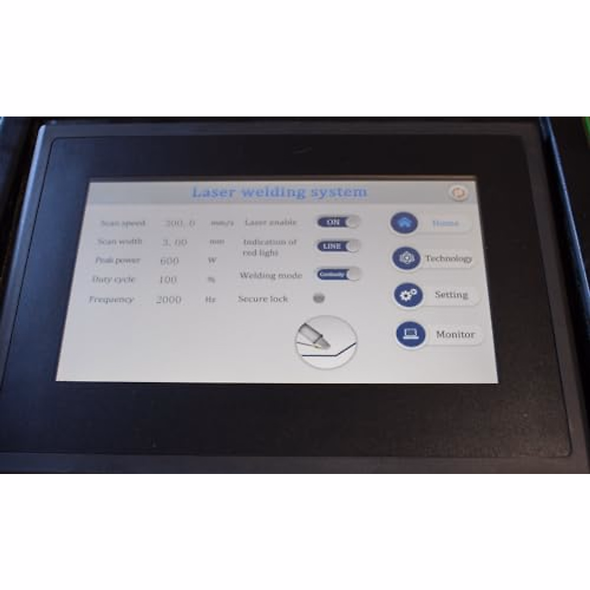 EVERLAST Red Sabre 1500 laser welder 1500kw 3 in 1, CUT/CLEANING/WELDING