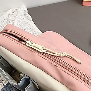 Kawaii Shoulder Backpack Korean Students Totes Schoolbag with Pins Crossbody Bag