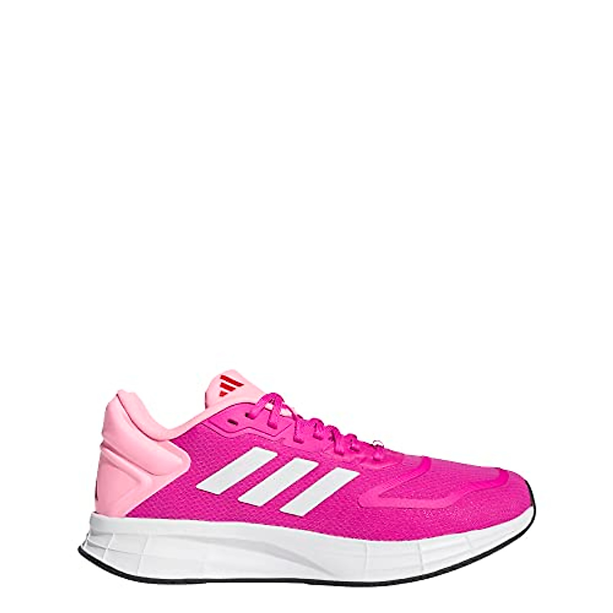 adidas Women's Duramo SL 2.0 Sneaker, Lucid Fuchsia/White/Beam Pink, 12.5