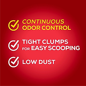 Purina Tidy Cats Clumping Cat Litter, 24/7 Performance, Clay Cat Litter, Recyclable Box - (Pack of 3) 13.33 lb. Bags