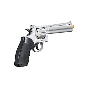 Airsoft 36S Spring Revolver Low Powered Airsoft Pistol Durable Plastic - Silver