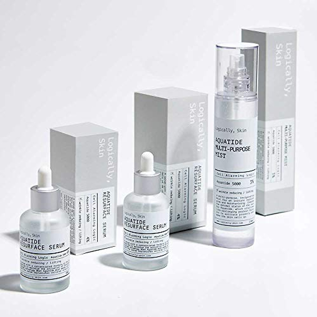 Logically skin Aquatide Resurface Serum 50ml,korean Facial Serum,Korean Skin Care,Resurface Serum,Facial Serum,Hyaluronic Acid Serum