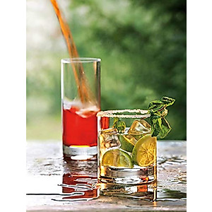 Luigi Bormioli Set of 4 Classico Double Old Fashioned Glasses, One Size,13.5 fluid ounce