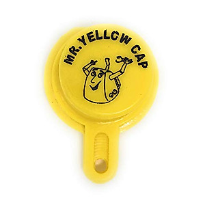 2 - Mr. Yellow Cap Fuel Gas Can Jug Spouts Nozzles, Rings & Caps, replaces Blitz 900302 900092 900094 Old Style - Please Read Description Thoroughly Before Ordering! Thank You