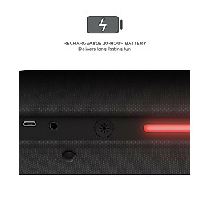 Ion Audio Meeting Mate Rechargeable Portable Speaker with Built-in Microphone for Home & Office, High Power Sound System, Easy-Touch Control, 15-Hour rechargeable battery (Renewed)