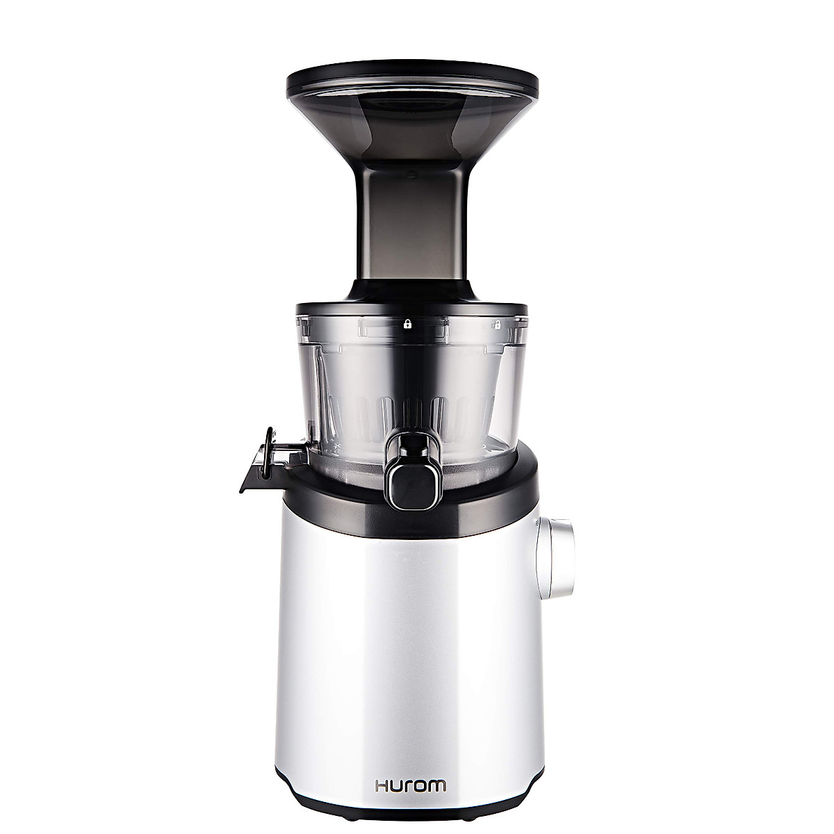 Hurom H101 Easy Clean Slow Juicer, Matte Silver (Renewed)