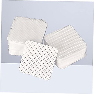 FRCOLOR 170pcs Boxed Nail Gel Round Cotton Pads Cleaning Gel Nail Polish Remover Pads Gel Pads Nail Art Makeup Remover Pads Makeup Wipe Cotton Discharge Makeup Cotton Wet Wipes Auxiliary