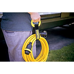 Champion Power Equipment 100827 Foot 30-Amp 125-Volt RV Generator Power Cord, (TT-30P to L5-30R)