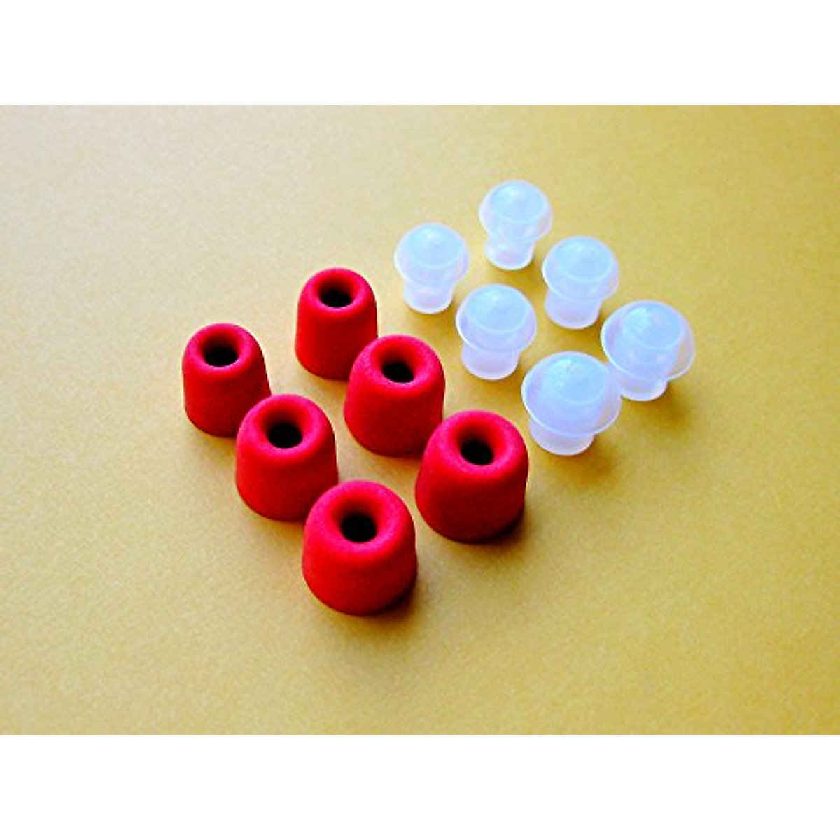 12pcs (RDMF-CLNMH-Sc)- S/M/L Premium Memory Foam and Noise Isolation Replacement Earbuds Eartips Compatible with Monster Turbine Pro, Gratitude, DNA, and Diesel VEKTR in Ear Earphones