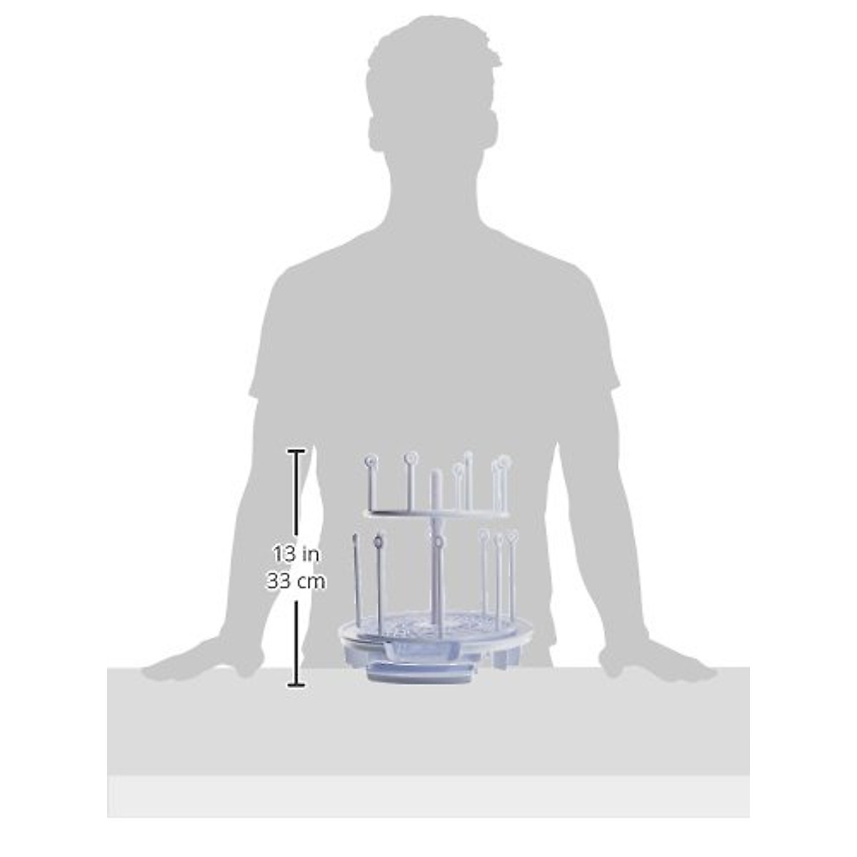 The First Years Spin Stack Drying Rack