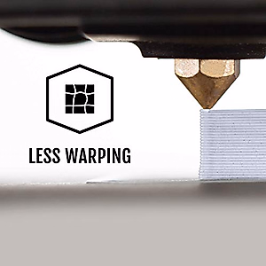 HATCHBOX Magic Stone PLA 3D Printer Filament, Dimensional Accuracy +/- 0.03 mm, 1 kg Spool, 1.75 mm, Black, Dark Black